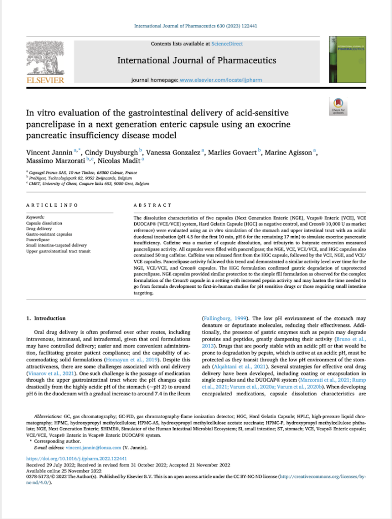 Enprotect® capsule for effective enteric delivery - Microbiome Times ...