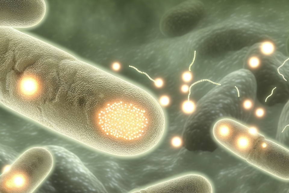 Smart skin bacteria are able to secrete and produce molecules to treat ...